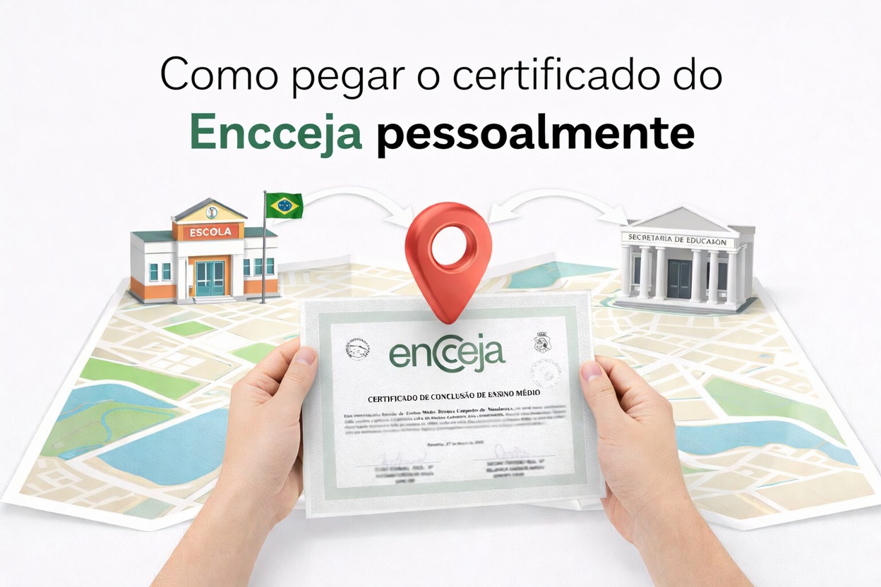 Como pegar o Certificado do Encceja em 2026